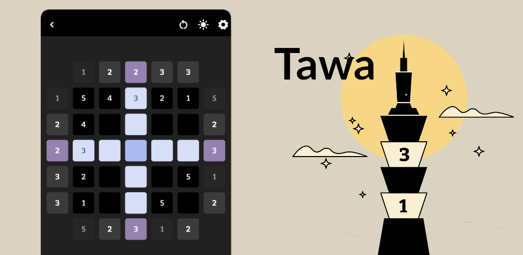 Tawa: Daily Skyscrapers Puzzle